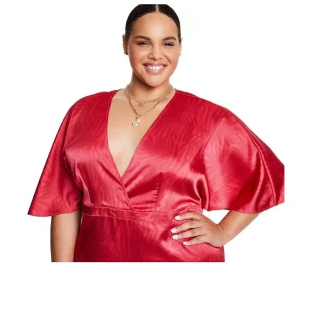Fe Noel X Target | Dresses | Fe Noel X Target Palm Leaf Contrast ...